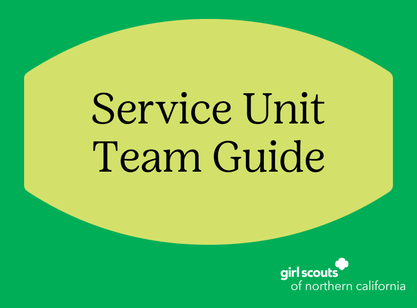 Service Unit Team Guide - GS Norcal HelpCenter